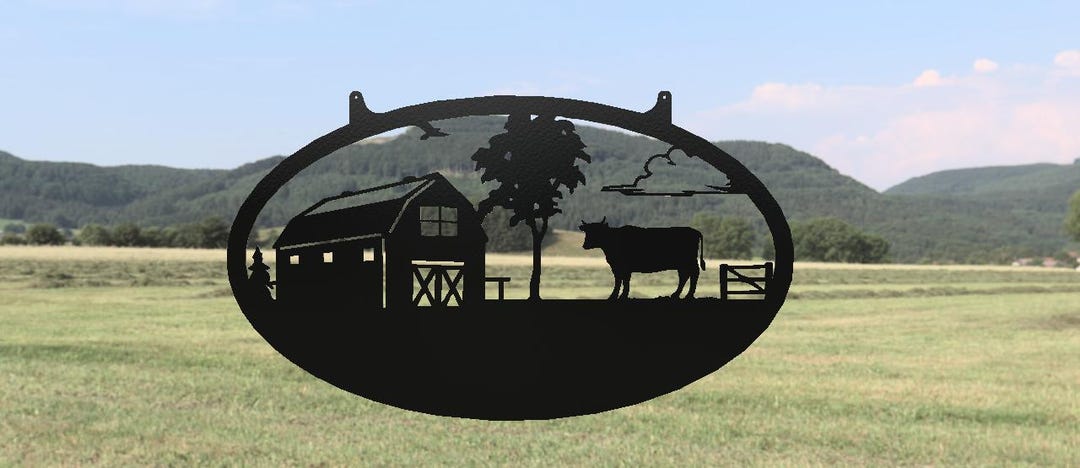 Farm Sign, Plasma Cut, Home Decor, Art - Etsy