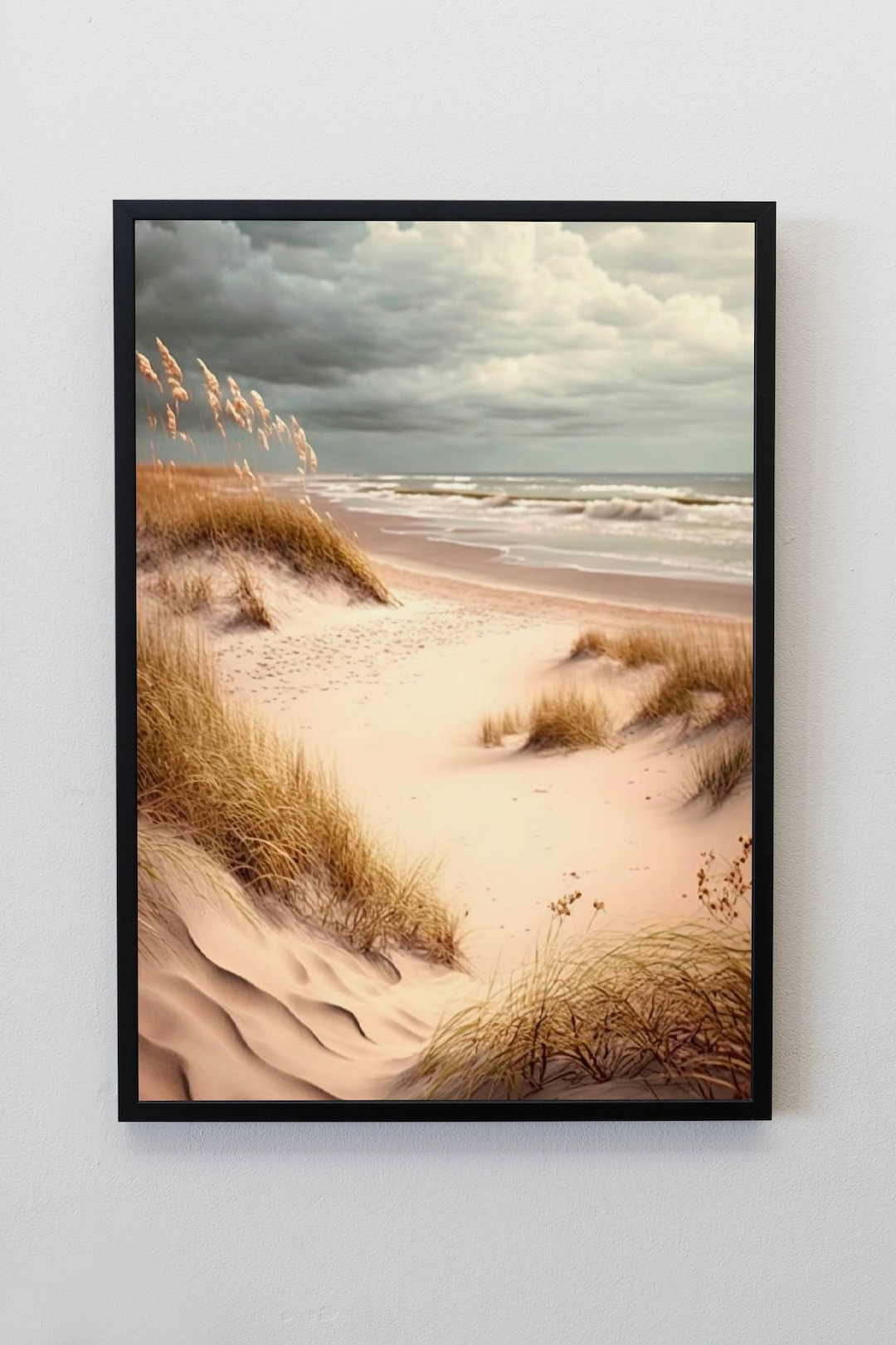 Printable Sandy Beach Picture - Digital Download | Home Decor | Beach ...