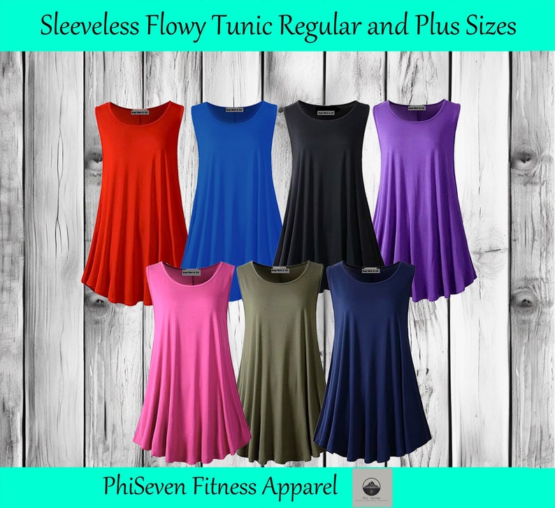 Lightweight Sleeveless Tunic Light Weight Top for Women Lightweight ...