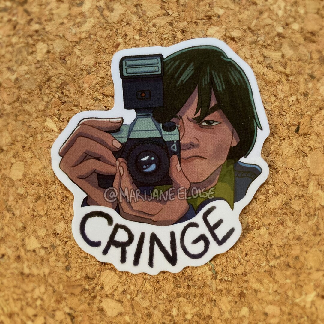 Cringe Jonathan 2.5 Vinyl Stickers - Etsy