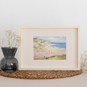 Preppy Beach Print | Abstract Coastal Printable Download | Girly ...