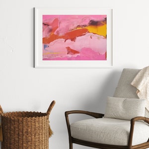 Hot Pink Print | Girly Art | Maximalist Apartment | Edgy Printable Art ...