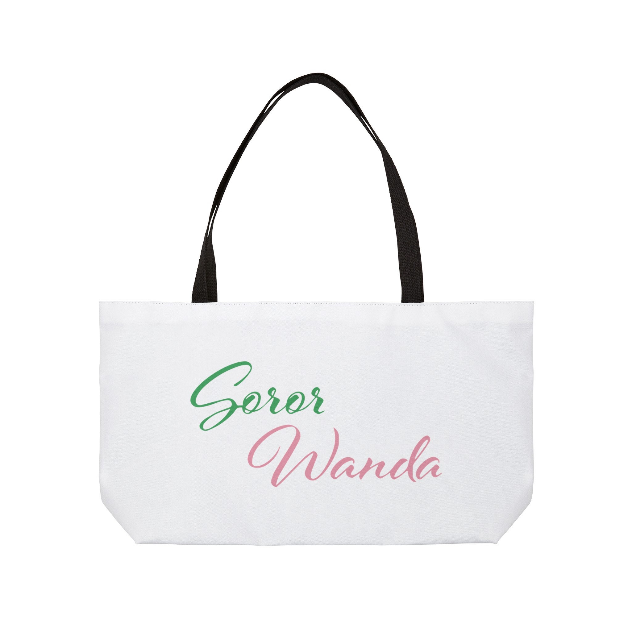 Personalized AKA Weekender Bag | Alpha Kappa Alpha Tote | Custom Name ...