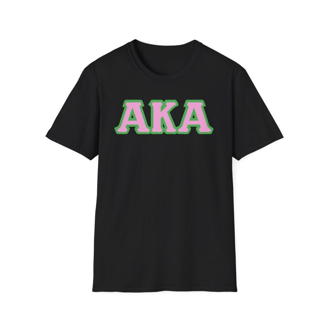 Custom Name AKA Tshirt Alpha Kappa Alpha Shirt Personalized AKA Top ...