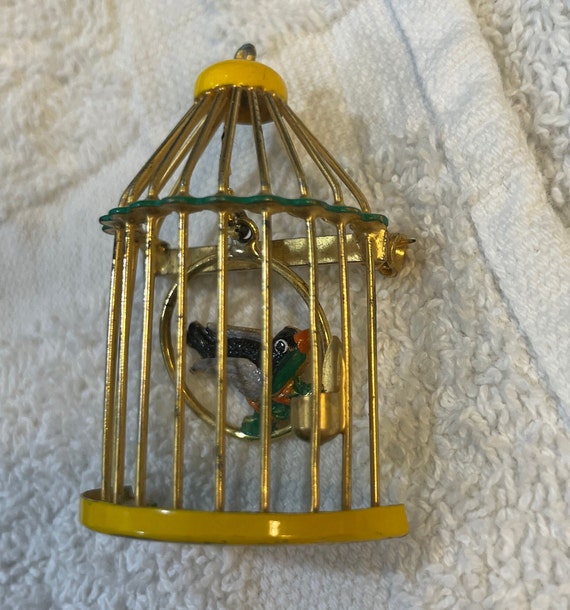 Vintage 9ct birdcage - Gem