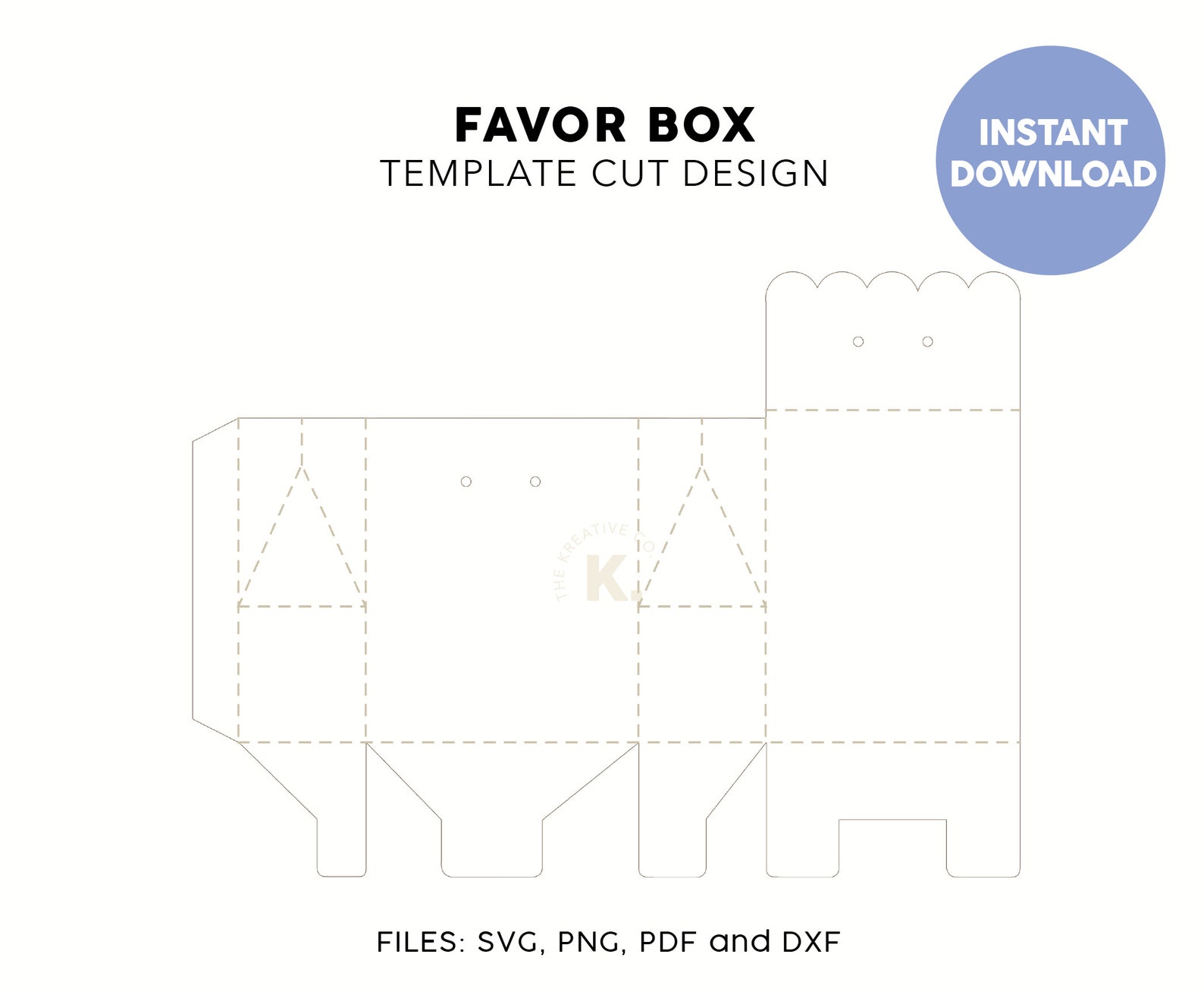 Box Template SVG, Gift Box, Favor Box, Jewelry Box, Paper Box Template ...
