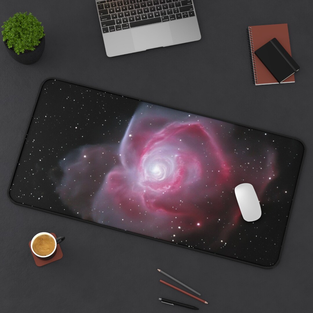 Pink Rose Nebula, Space, Desk Mat 3 Sizes 12x18, 12x22, 15.5x31 - Etsy
