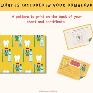 Lost Tooth Chart, Tooth Fairy Chart, Baby Teeth Chart, Tooth Fairy ...