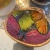 Butterfly, Clam Shell, Trinket Dish, Jewelry Dish, Beach Decor - Etsy