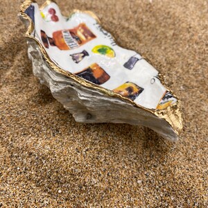 Old Fashioned, Whiskey, Tequila, Cocktails, Bar Drinks on Oyster Shell ...