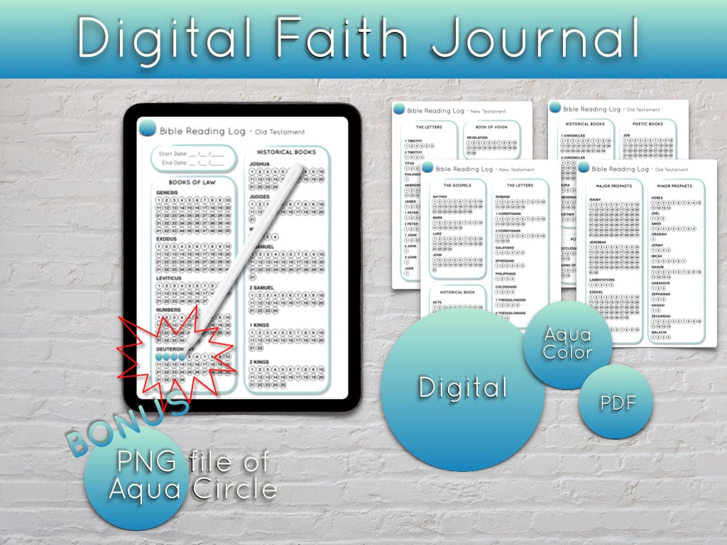 Digital Faith Journal Speaker Notes Scripture Study - Etsy