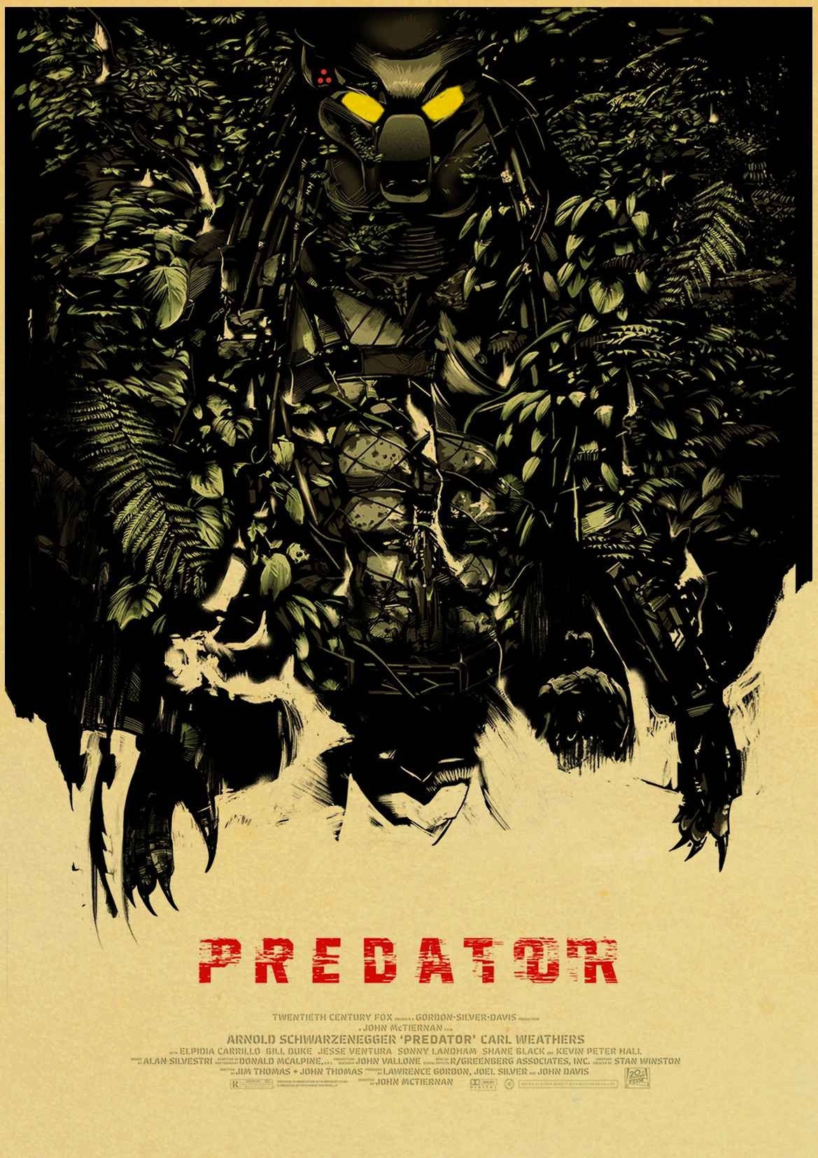 Predator Vintage Movie Poster sold by Shannon Maclaughlan david | SKU ...