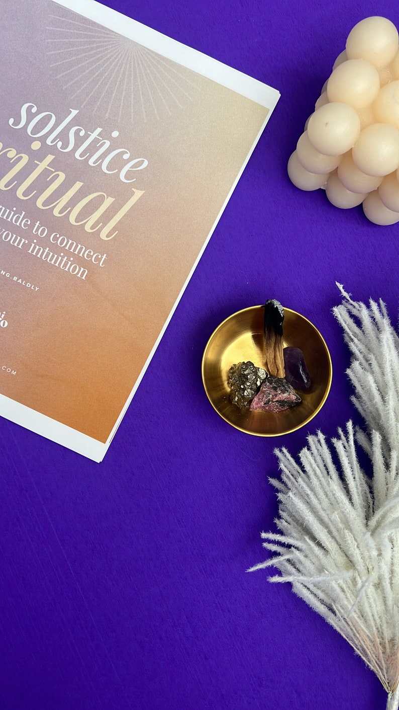 Solstice Ritual Worksheet Guide to Connect With Your Intuition 2024 ...