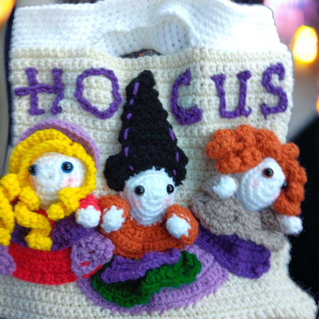 Hocus Pocus Crochet Bag - Etsy