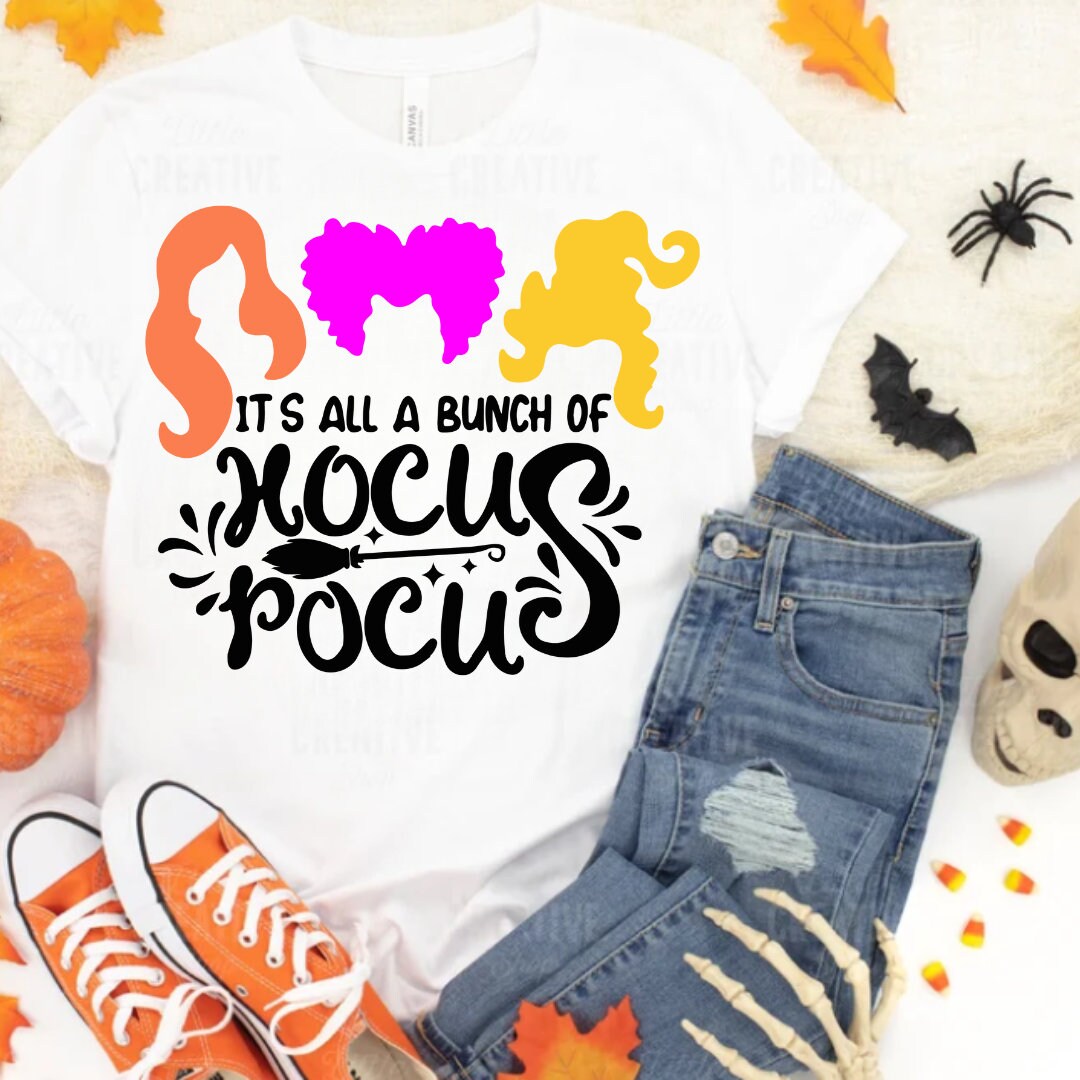 Ready to Press Hocus Pocus Sublimation Transfer - Etsy