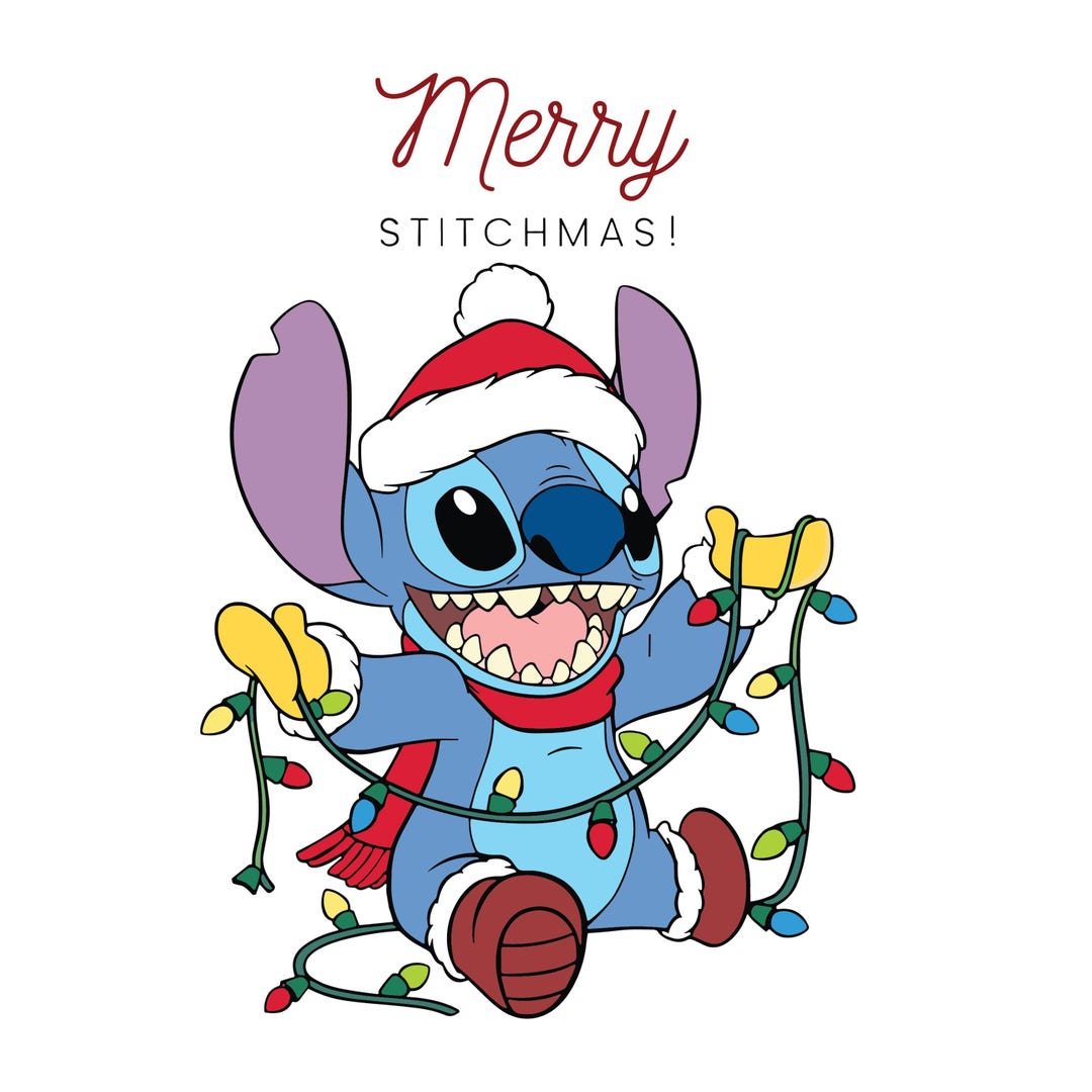 Merry Stitchmas Png, Stitch Christmas, Cute Merry Christmas Shirt, Cute ...
