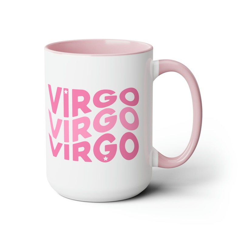 15oz Virgo Zodiac Coffee Mug | Virgo Star Sign Horoscope Astrology Cup ...