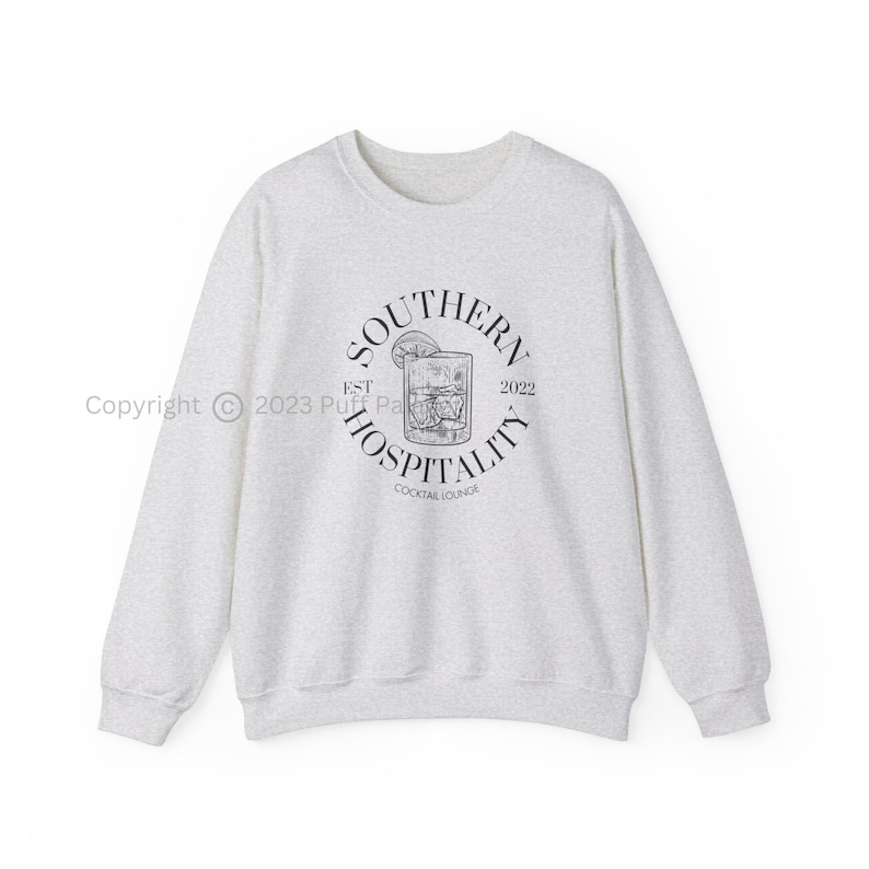Southern Hospitality Cocktail Lounge Sweatshirt | Bravotv Fan Shirt ...