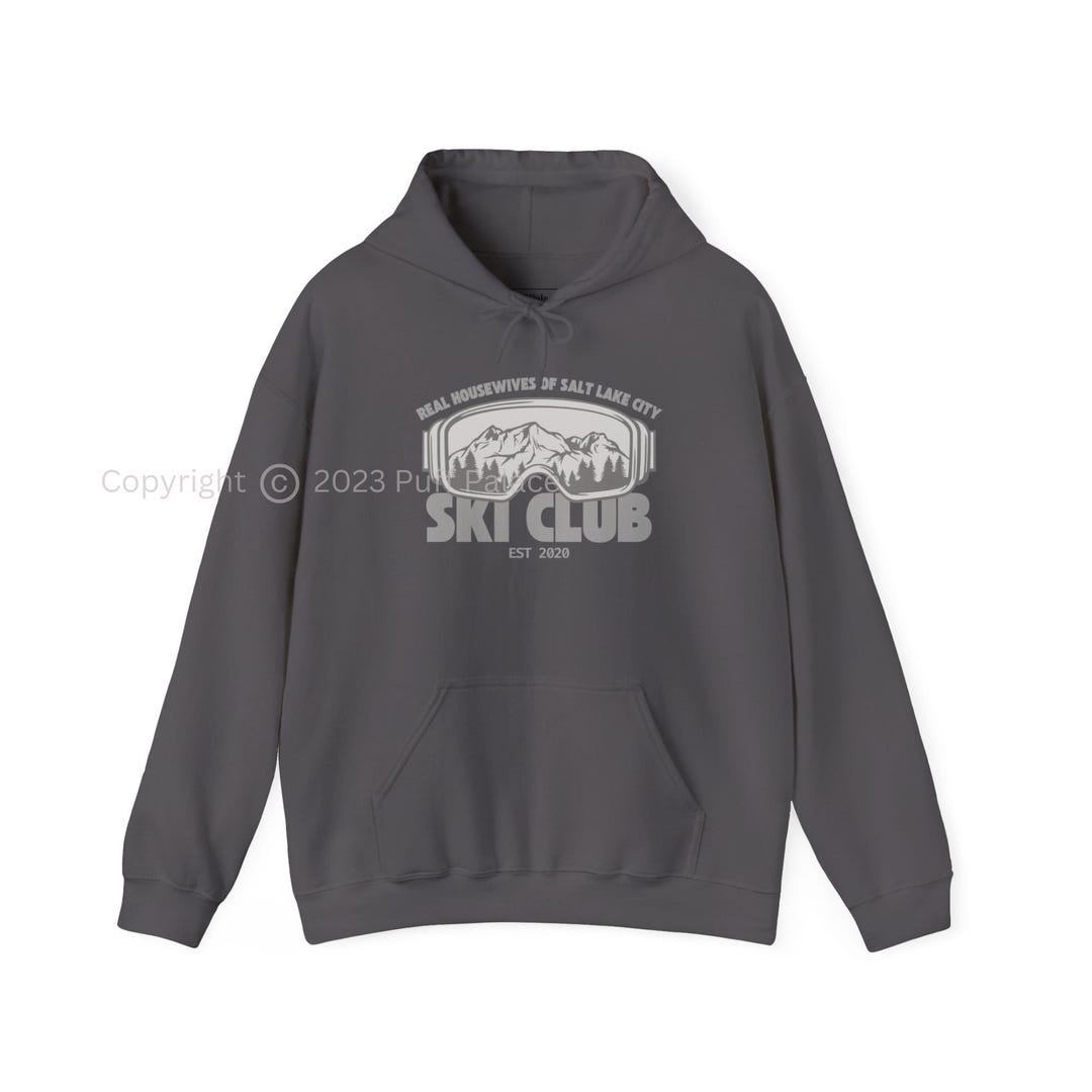 RHOSLC Real Housewives of Salt Lake City Ski Club Hooded Sweatshirt ...