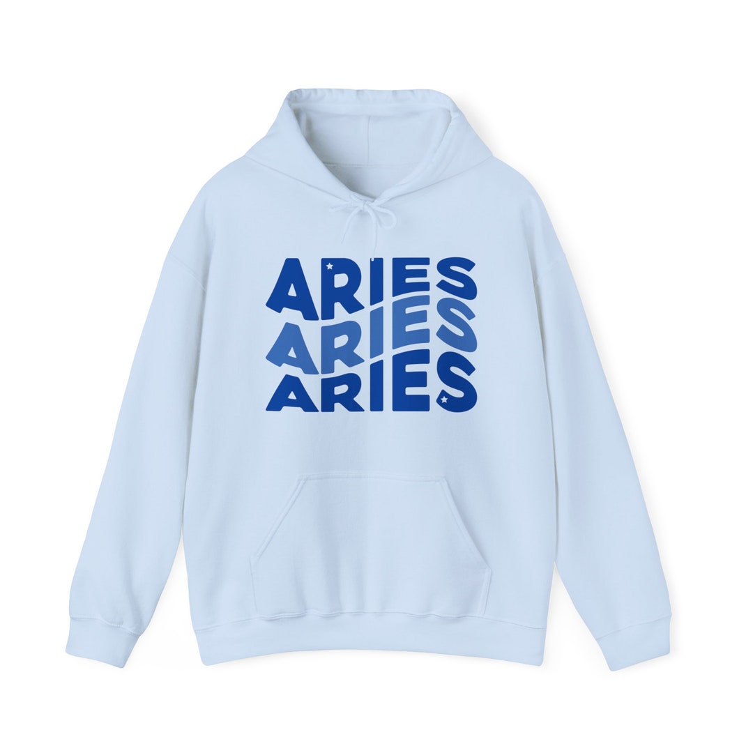 Aries Ram Astrology Hoodie Aries Zodiac Sign Celestial Sweatshirt Aries ...
