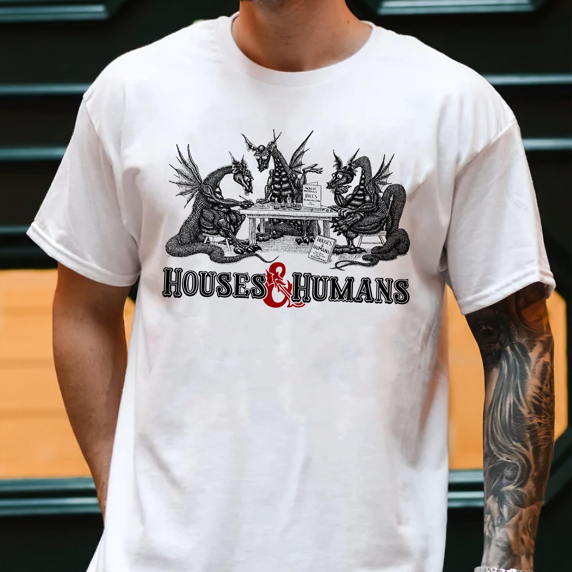 Houses Humans Tee Dnd Tshirt. - Etsy