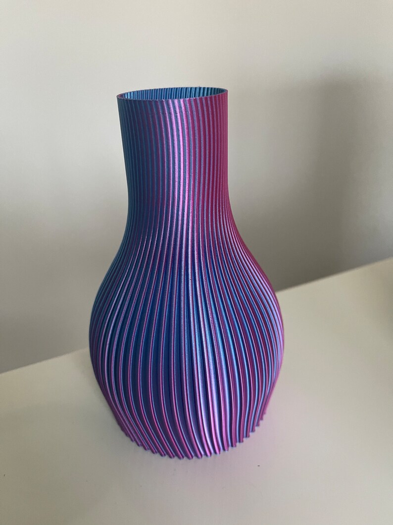 3D Printed Vase - Etsy