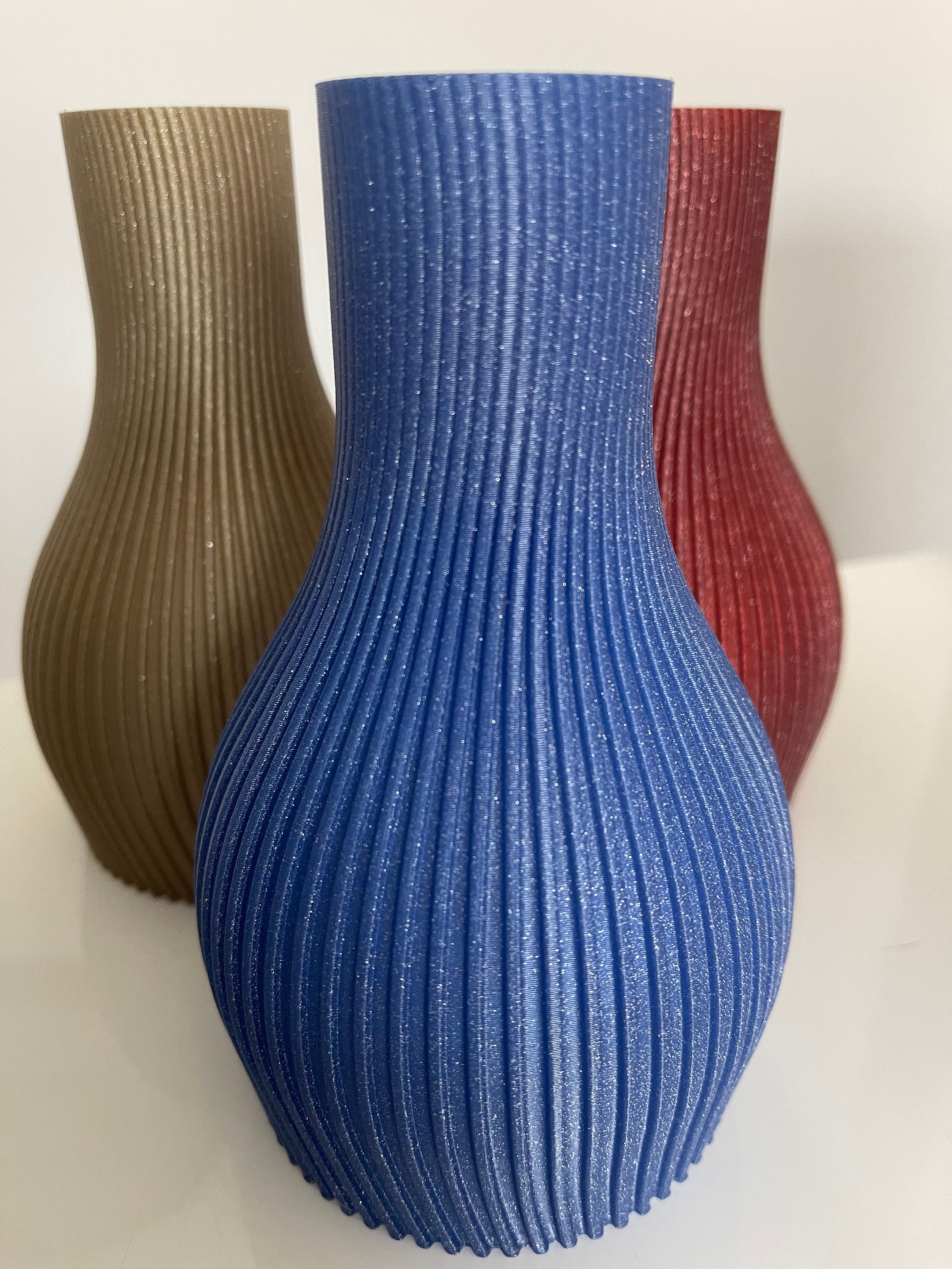 3D Printed Vase - Etsy