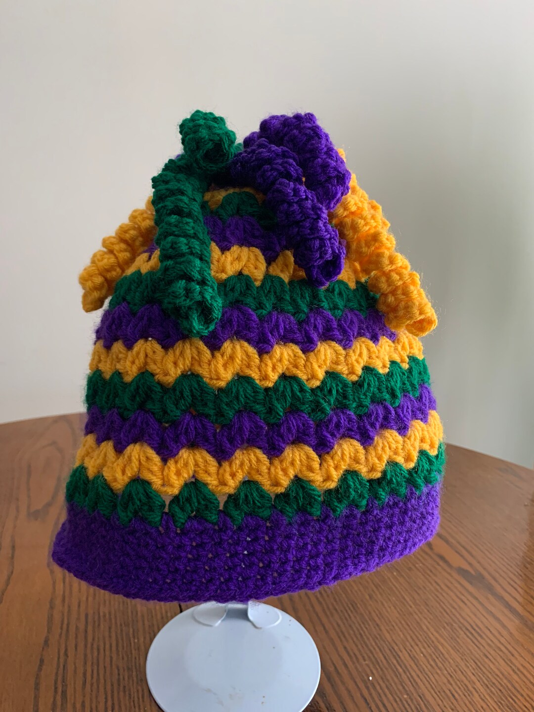 Crochet Mardi Gras Hat - Etsy