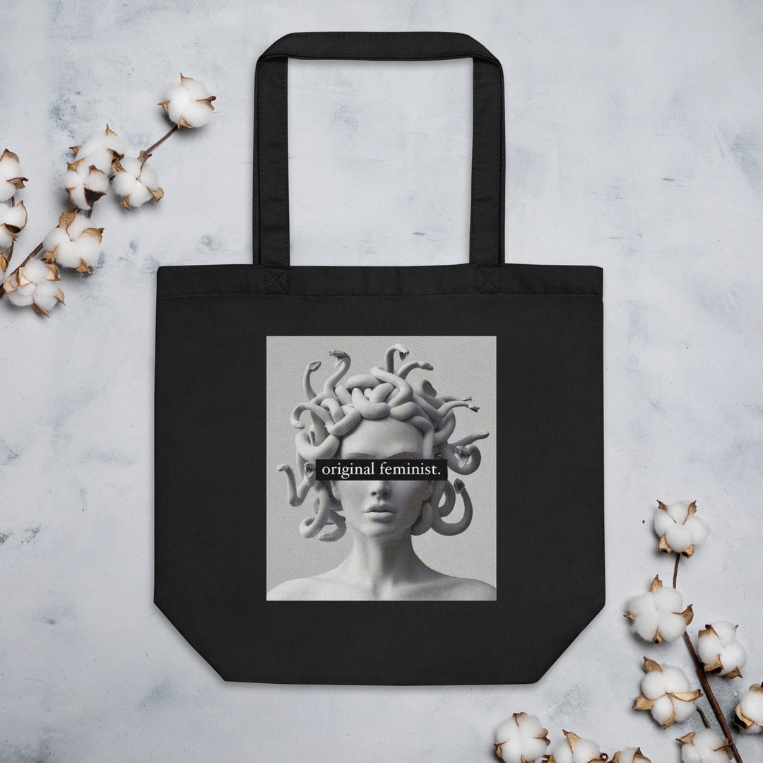 Medusa Tote Bag, Greek Mythology - Etsy