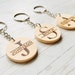 Personalized Name Wood Burned Keychain - Etsy