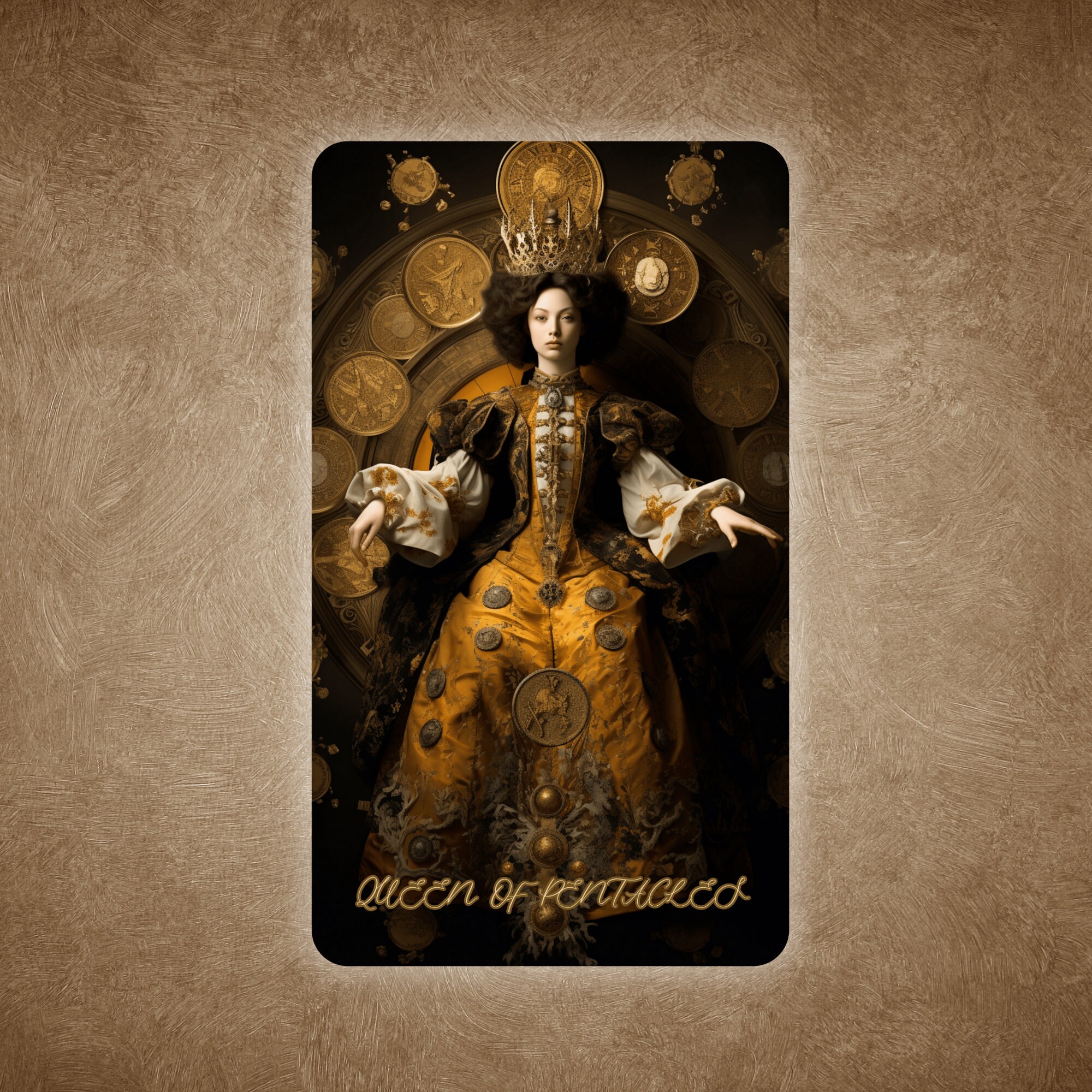 Golden Glow of Gnosis Tarot Deck: Rembrandt-style Printable Cards ...
