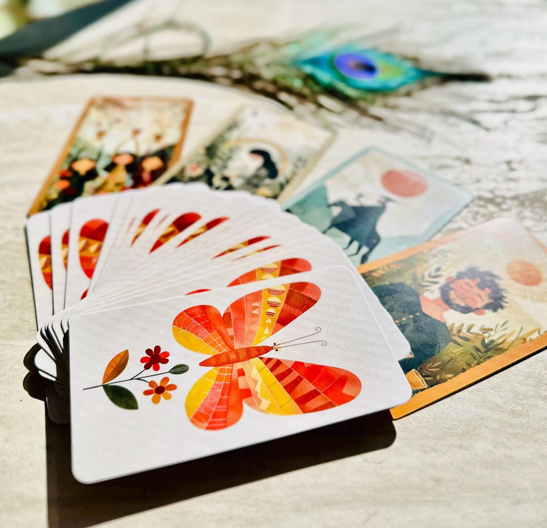 Tarot Deck Wistful Whisper, Best for Beginner Tarot Reader, Indie ...