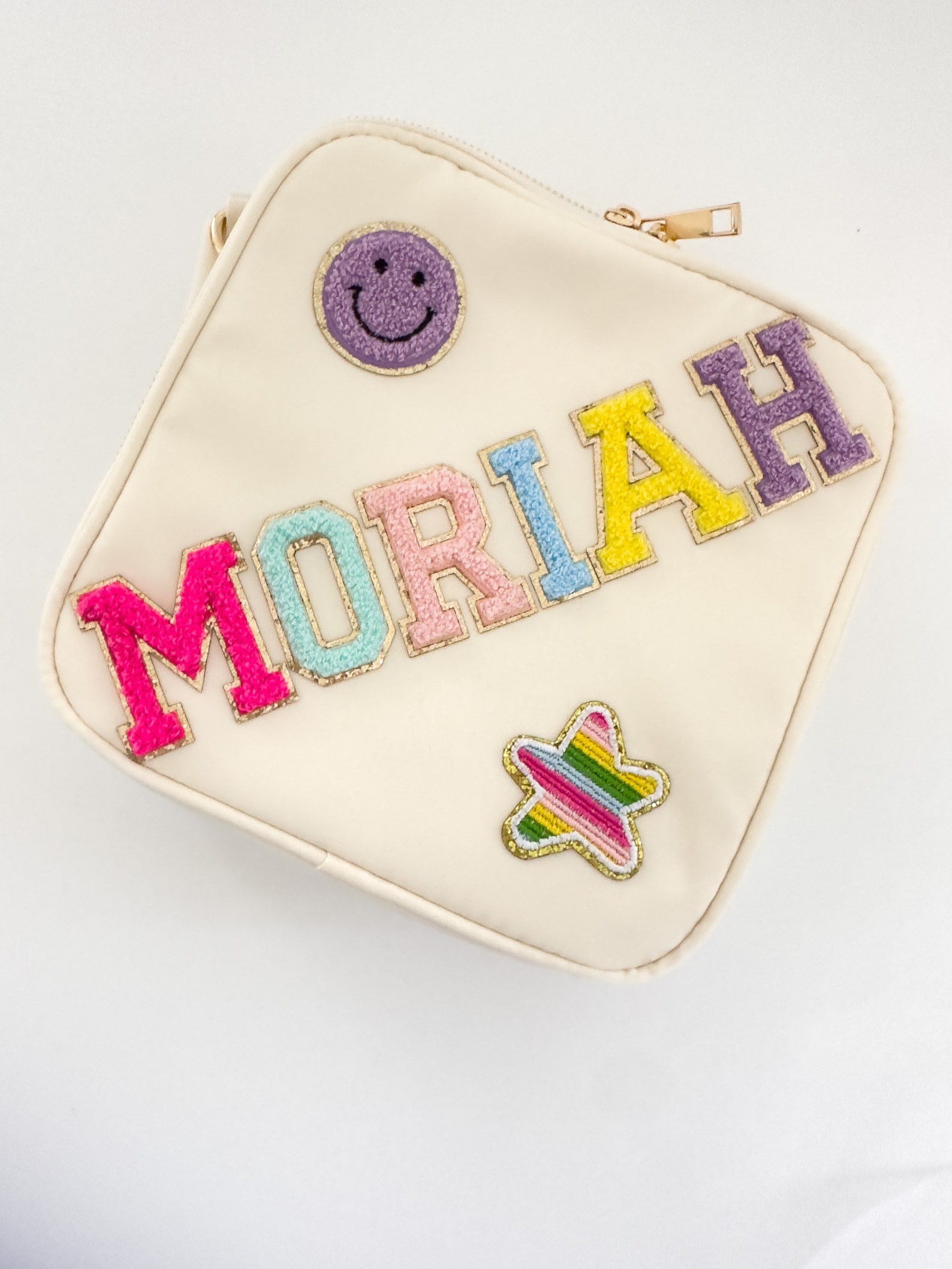 Kids Personalized Lunchbox Custom Patches Bag Customizable Chenille ...