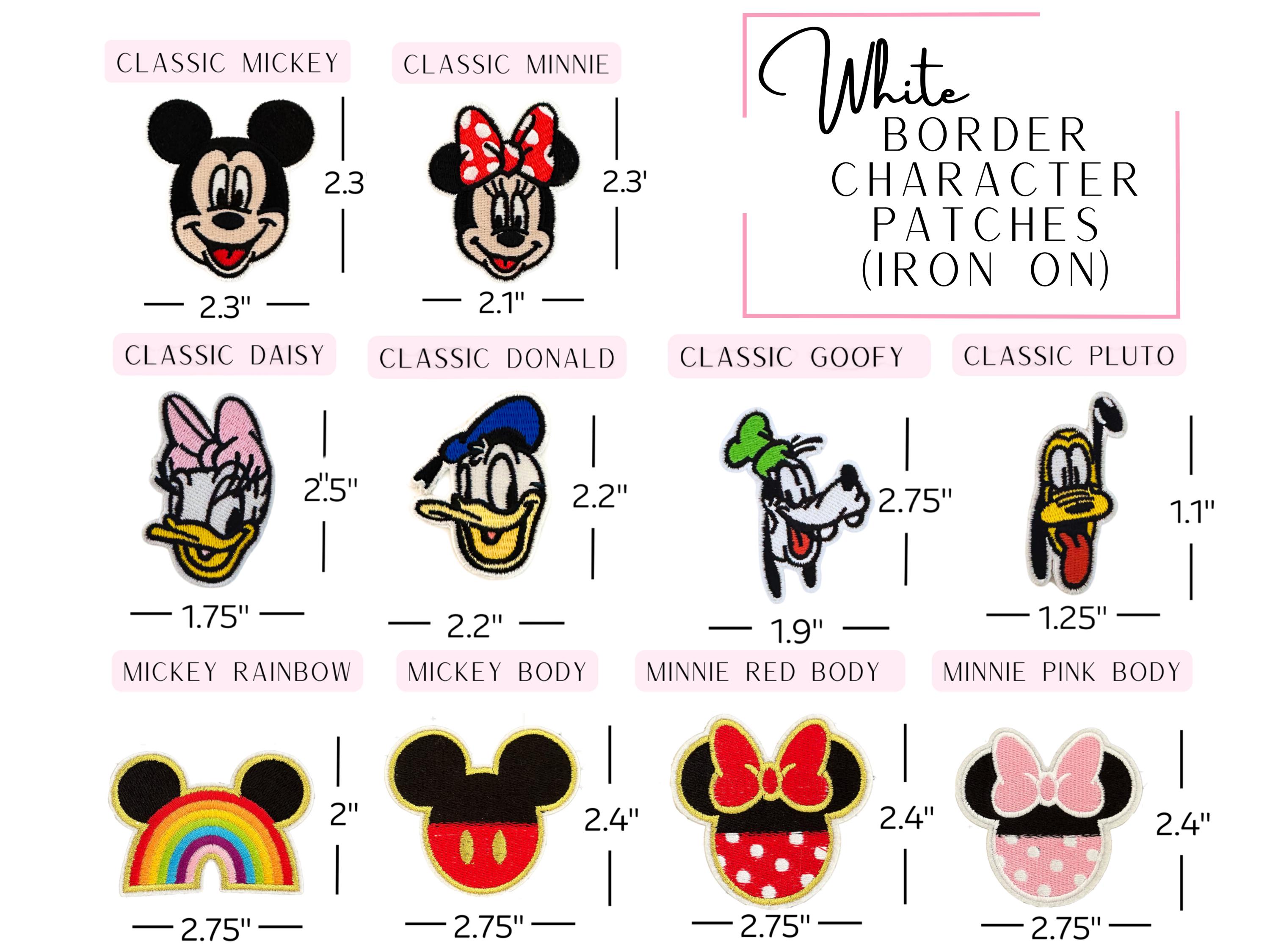 Disney Pouch Disney Character Zip Bag Snacks Disney World Personalized ...