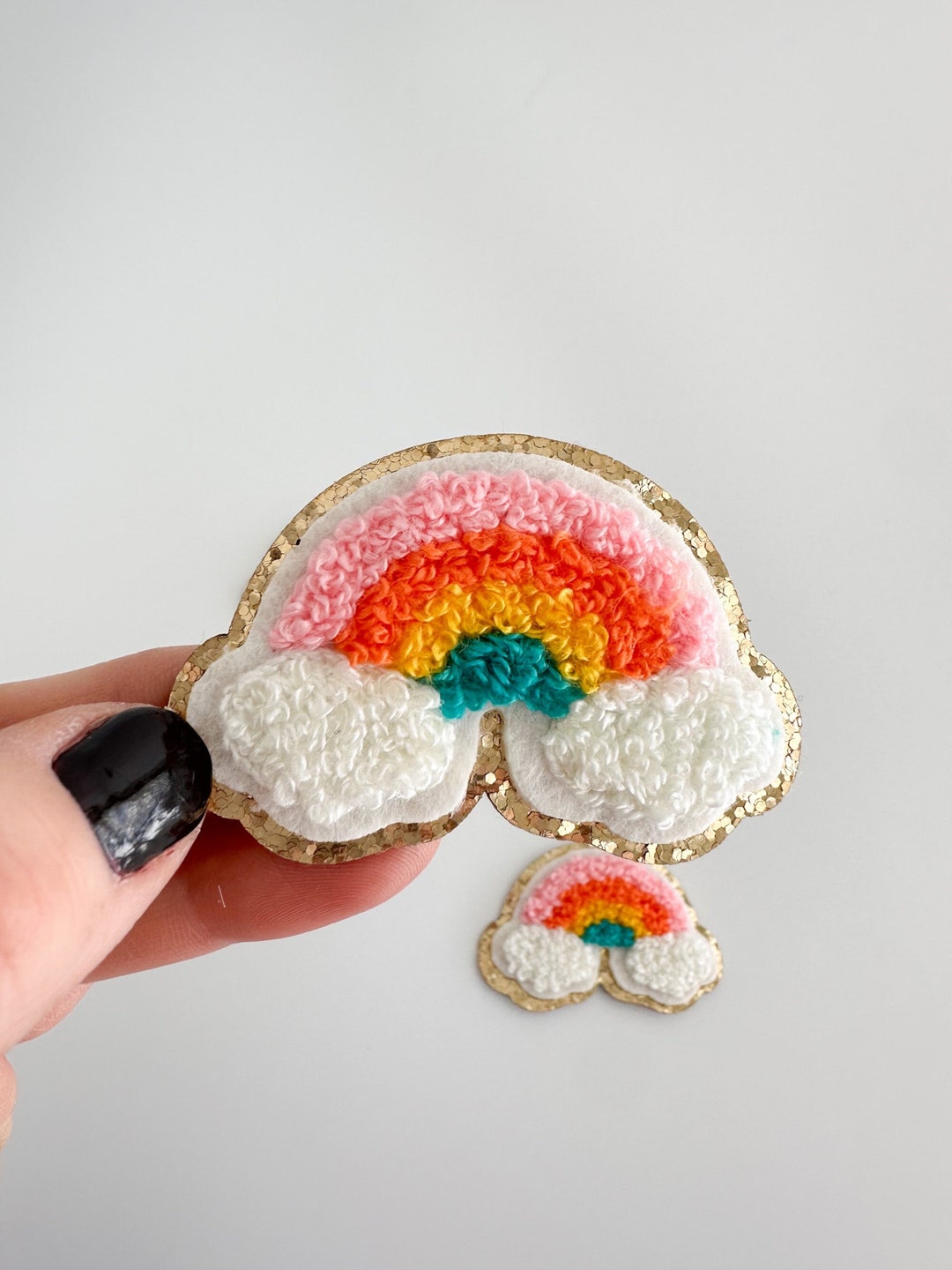 Rainbow Patch Kids Bag 3M Stick on Patches for Lunchbox Kids Bag Custom ...