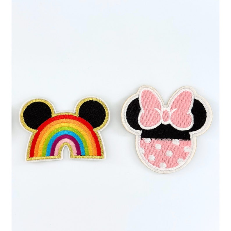 Minnie Mouse Patch for Disney World Patch Iron on Mickey Mouse Patch ...