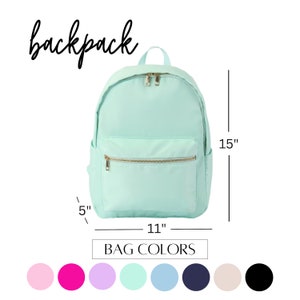 Disney Personalized Kids Backpack Custom Chenille Name Patch Bag ...