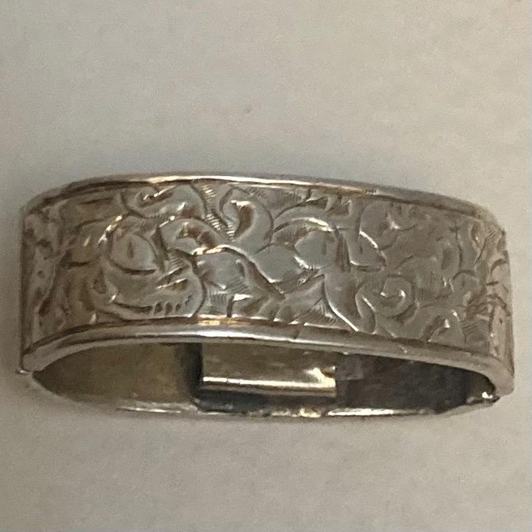 Antique Victorian Fully Hallmarked Sterling Silver Cravat or Scarf Clip ...