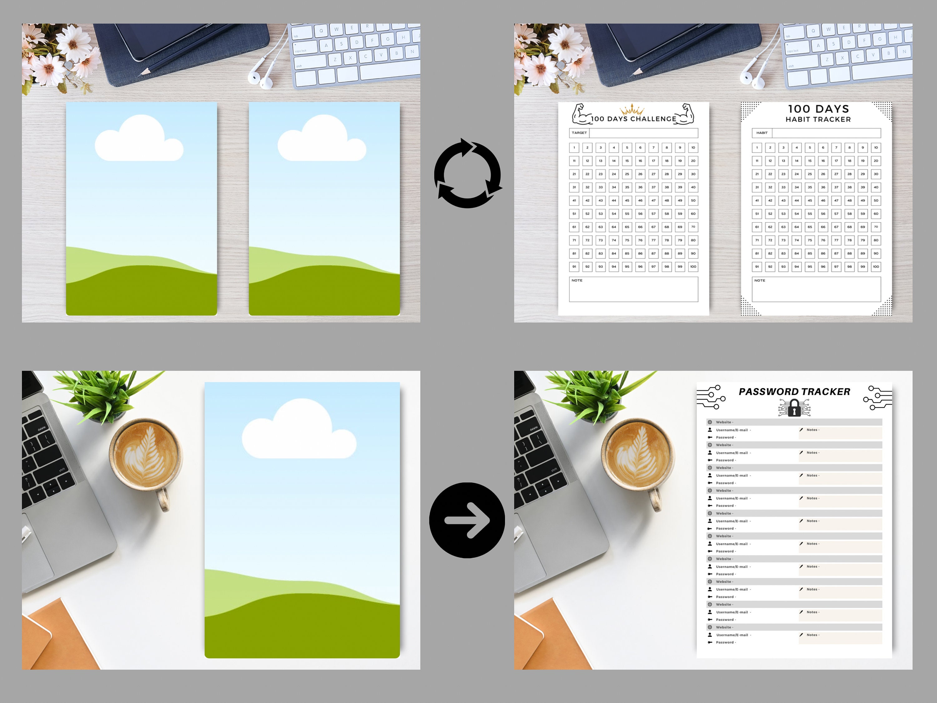 Etsy Listing Mockup for Canva,listing Templates for Canva,etsy Listing ...