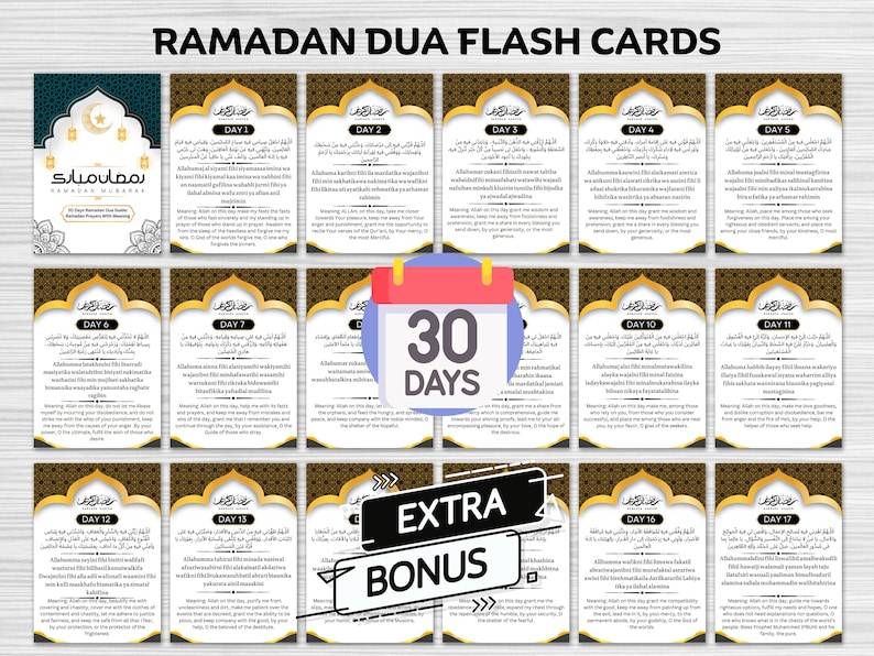 6 Kalimas Flash Cards,printable Kalimas Flash Cards for Kids,english ...