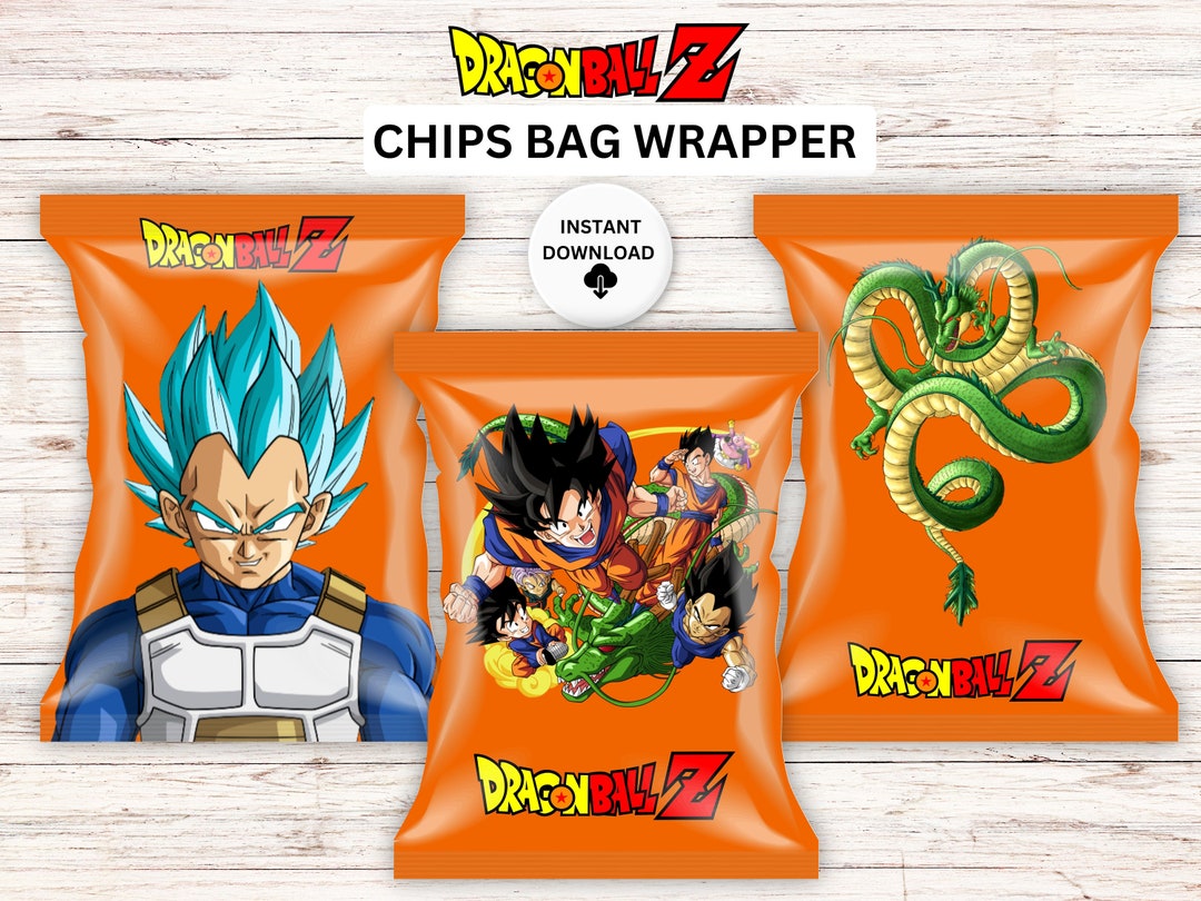 6 Comics Cartoons Characters Chips Bag Wrapperdragon Chips - Etsy