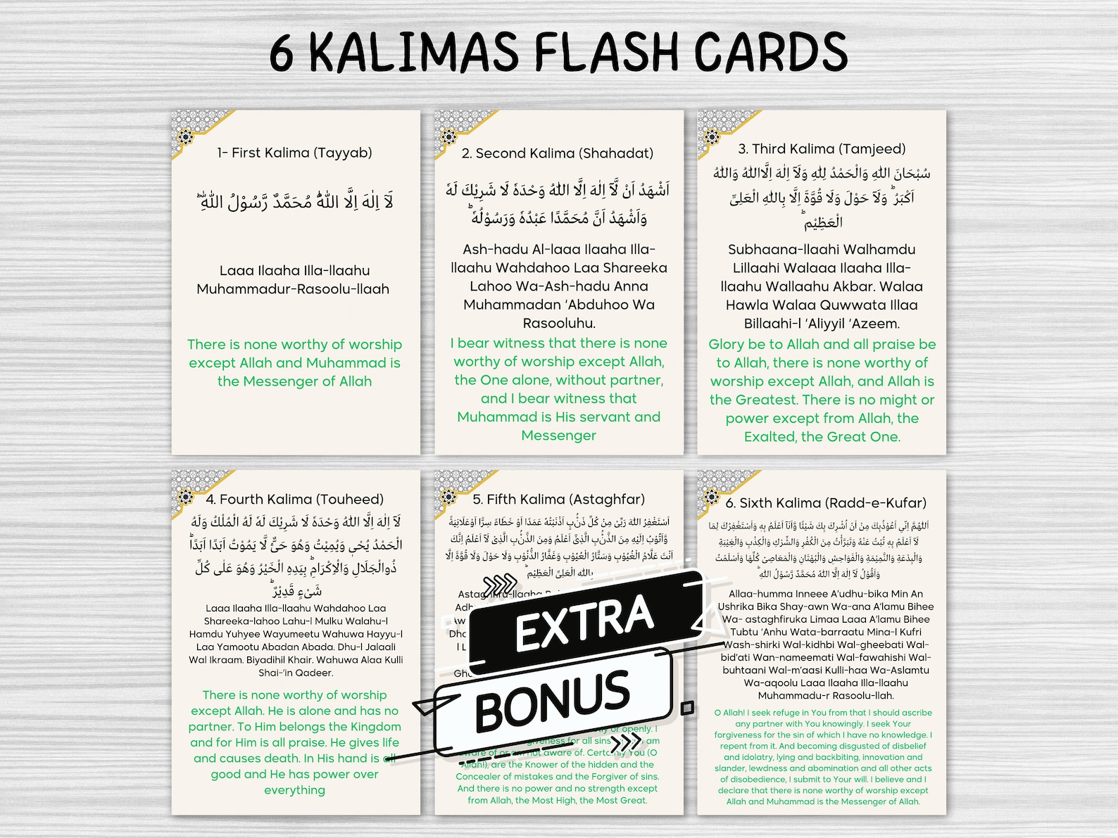 Ramadan Dua Flash Cards for 30 Days,printable Dua Flash Cards for Kids ...