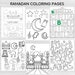 Ramadan Printable Activity for Kids,coloring Pages,worksheets for ...
