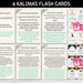6 Kalimas Flash Cards,printable Kalimas Flash Cards for Kids,english ...