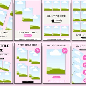 Pinterest Pin Templates for Printable Digital Products,pinterest Pin ...