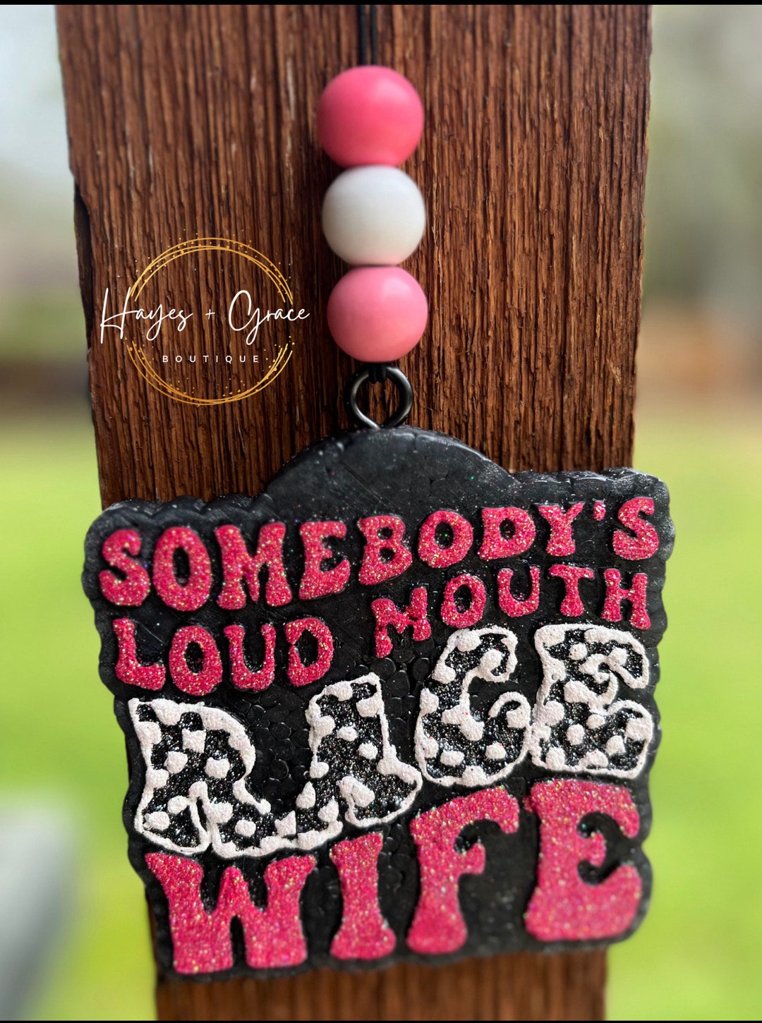 Somebodys Loud Mouth Race Wife Car Freshie - Etsy