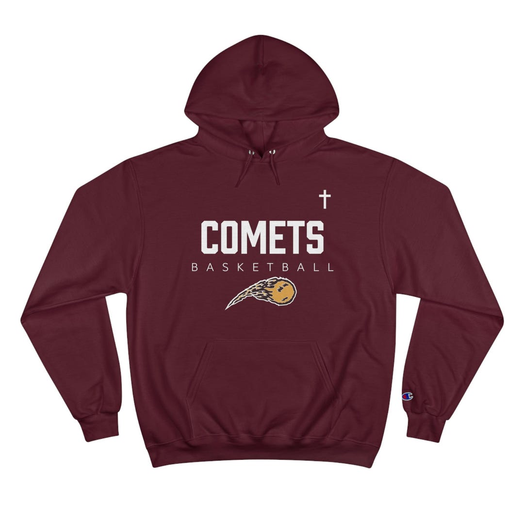 Comets Basketball With Comet Champion Hoodie - Etsy