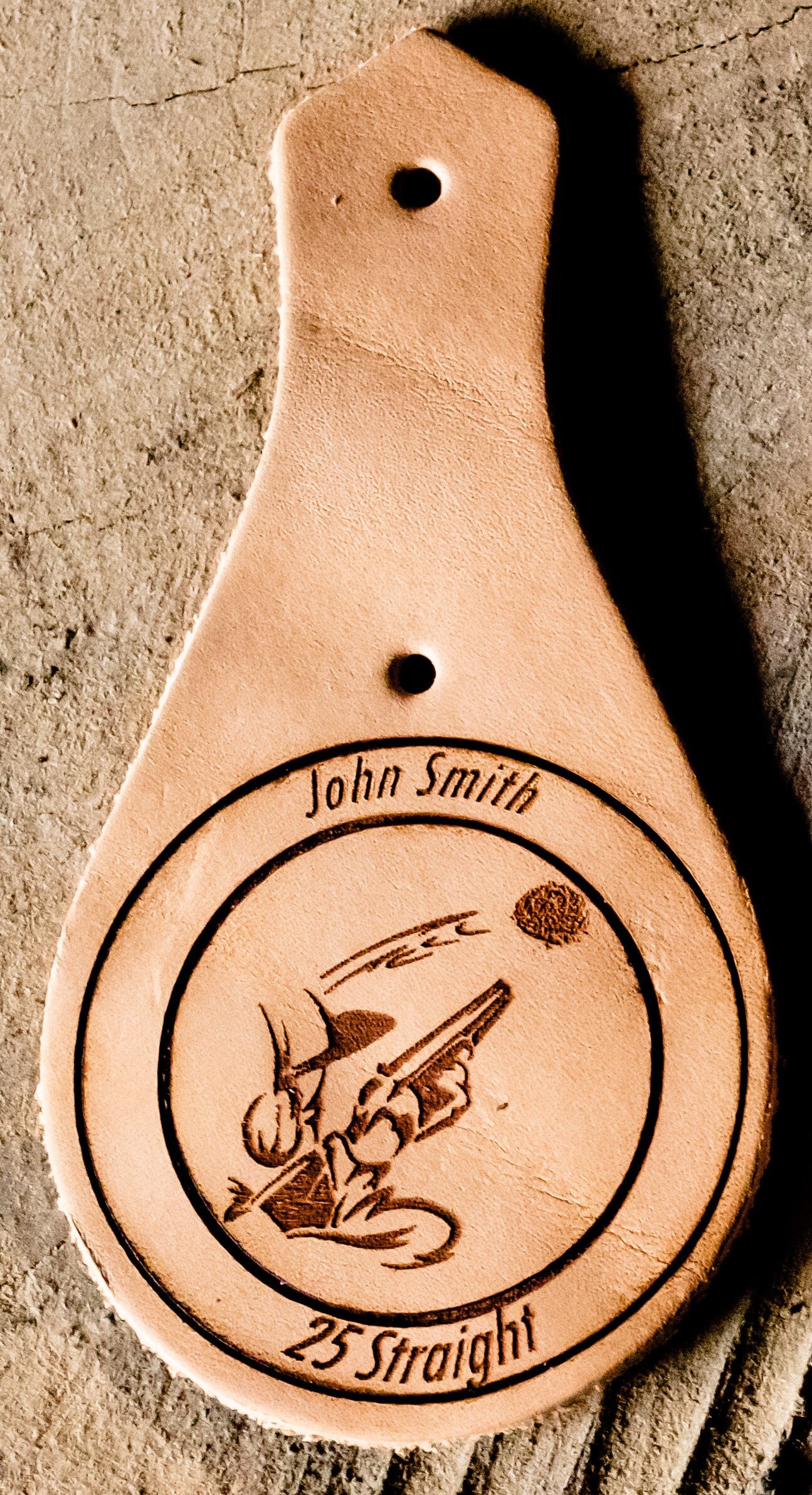 Personalized Trap Shooting Achievement Keychain - Etsy