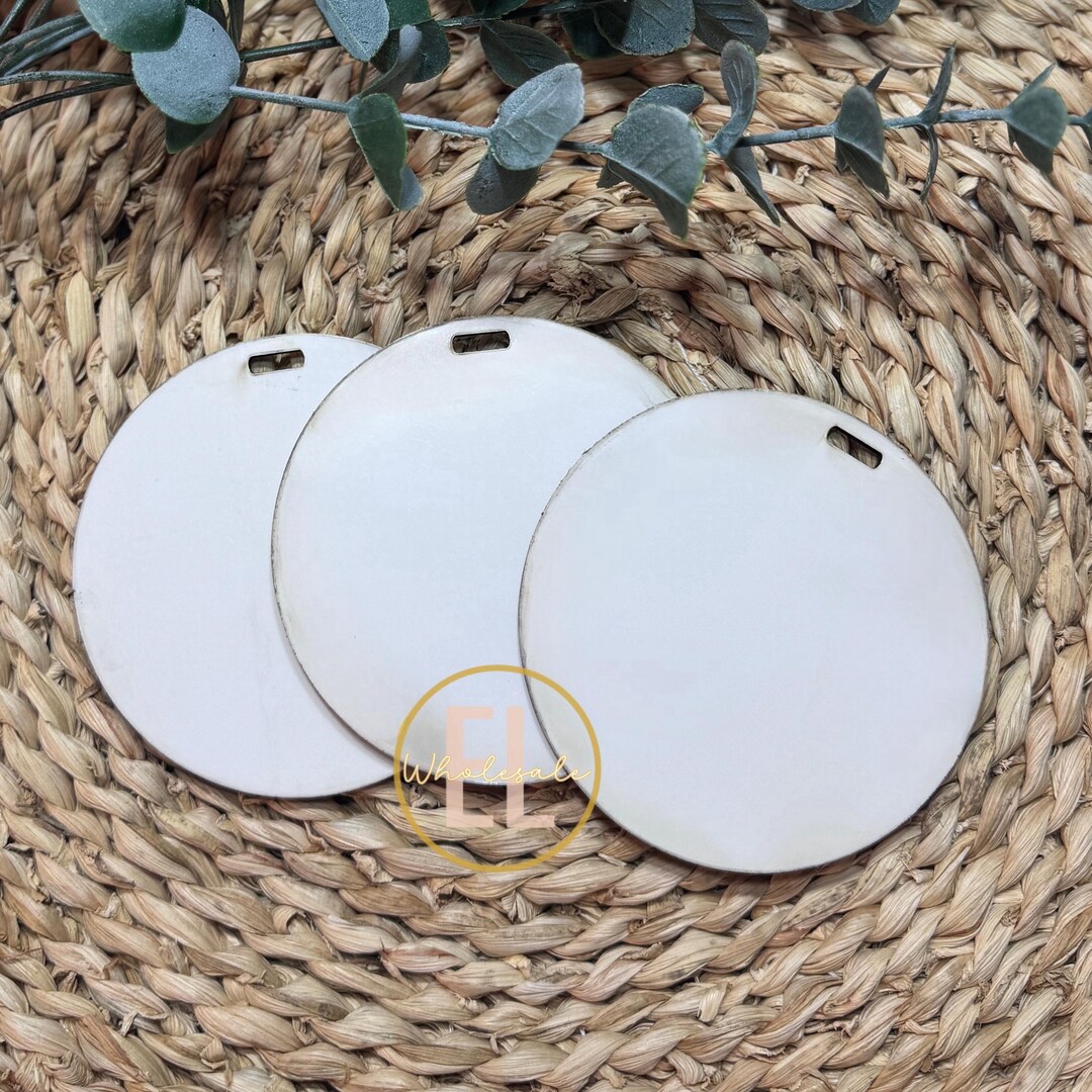 Wholesale Bulk 4" Unisub Rounds With Hole | Sublimation Blanks | Bulk ...