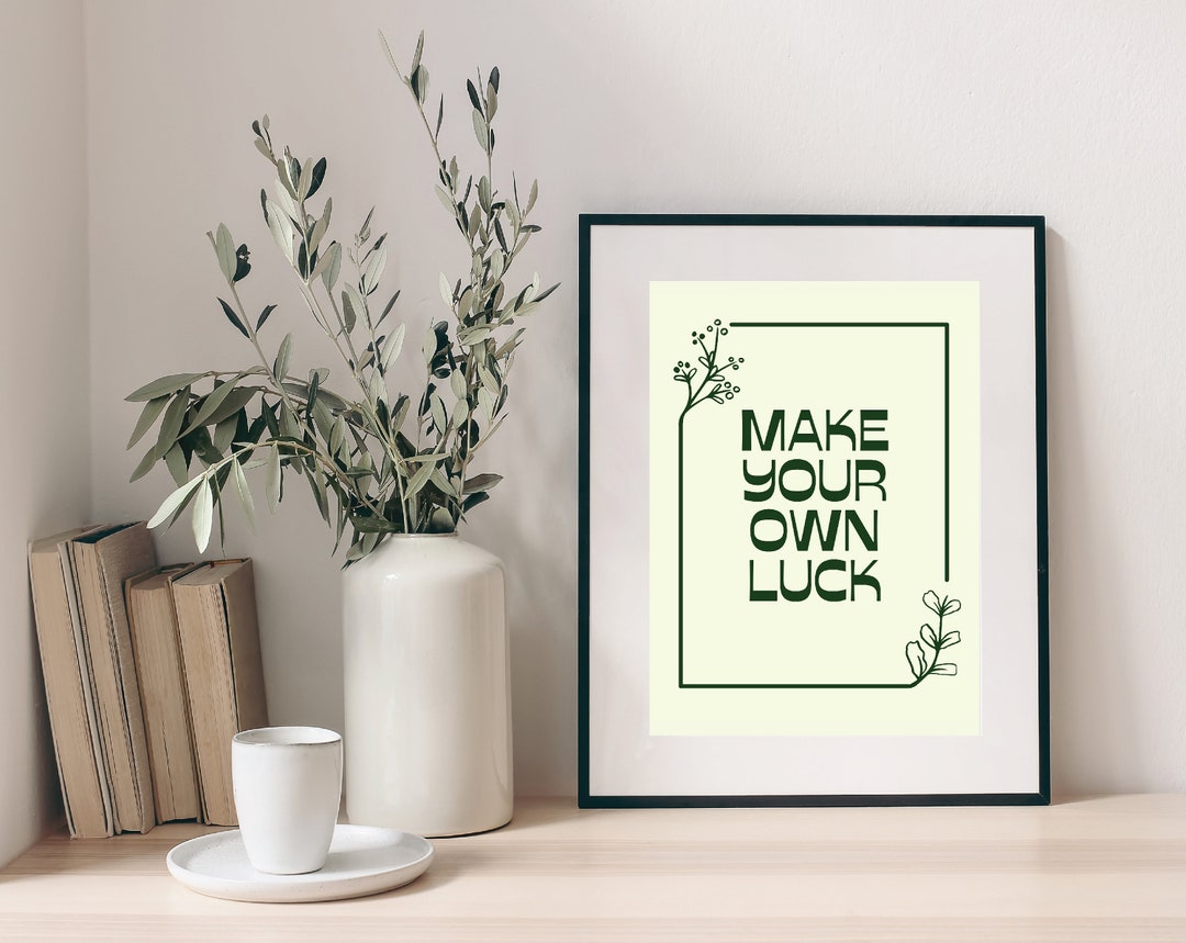 St. Patrick's Day Luck Printable - Etsy